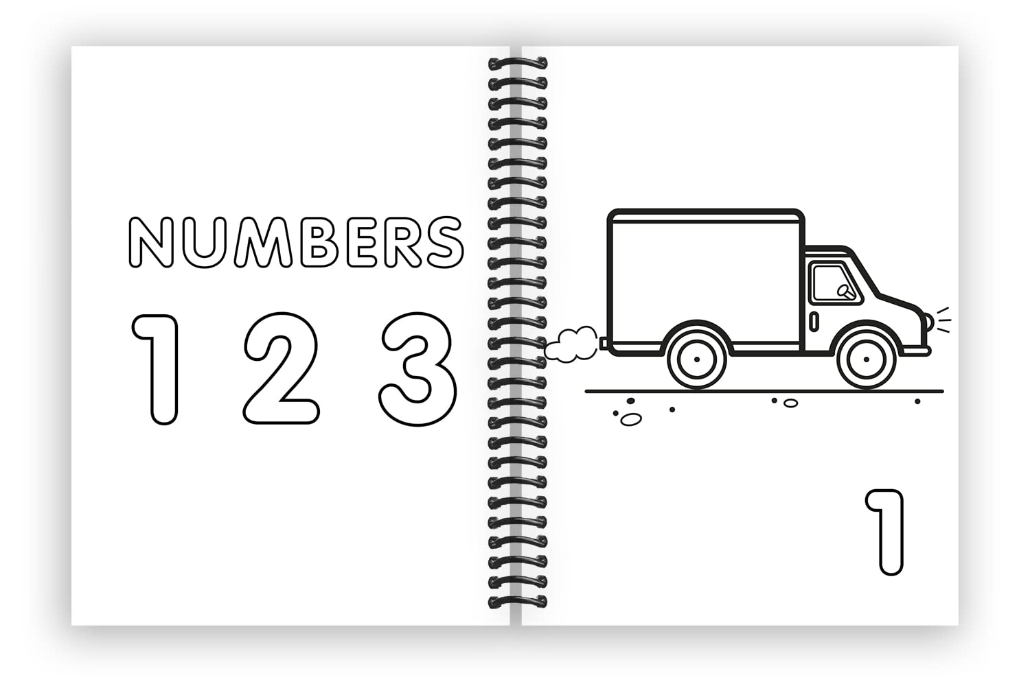 My First Toddler Coloring Book: Fun with Numbers, Letters, Shapes, Colors, and Animals! (Kids coloring activity books)