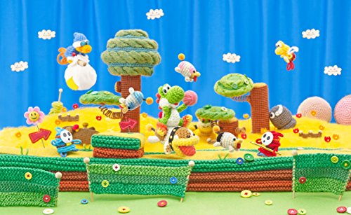 Poochy & Yoshi's Woolly World + Yarn Yoshi amiibo - Nintendo 3DS amiibo bundle Edition