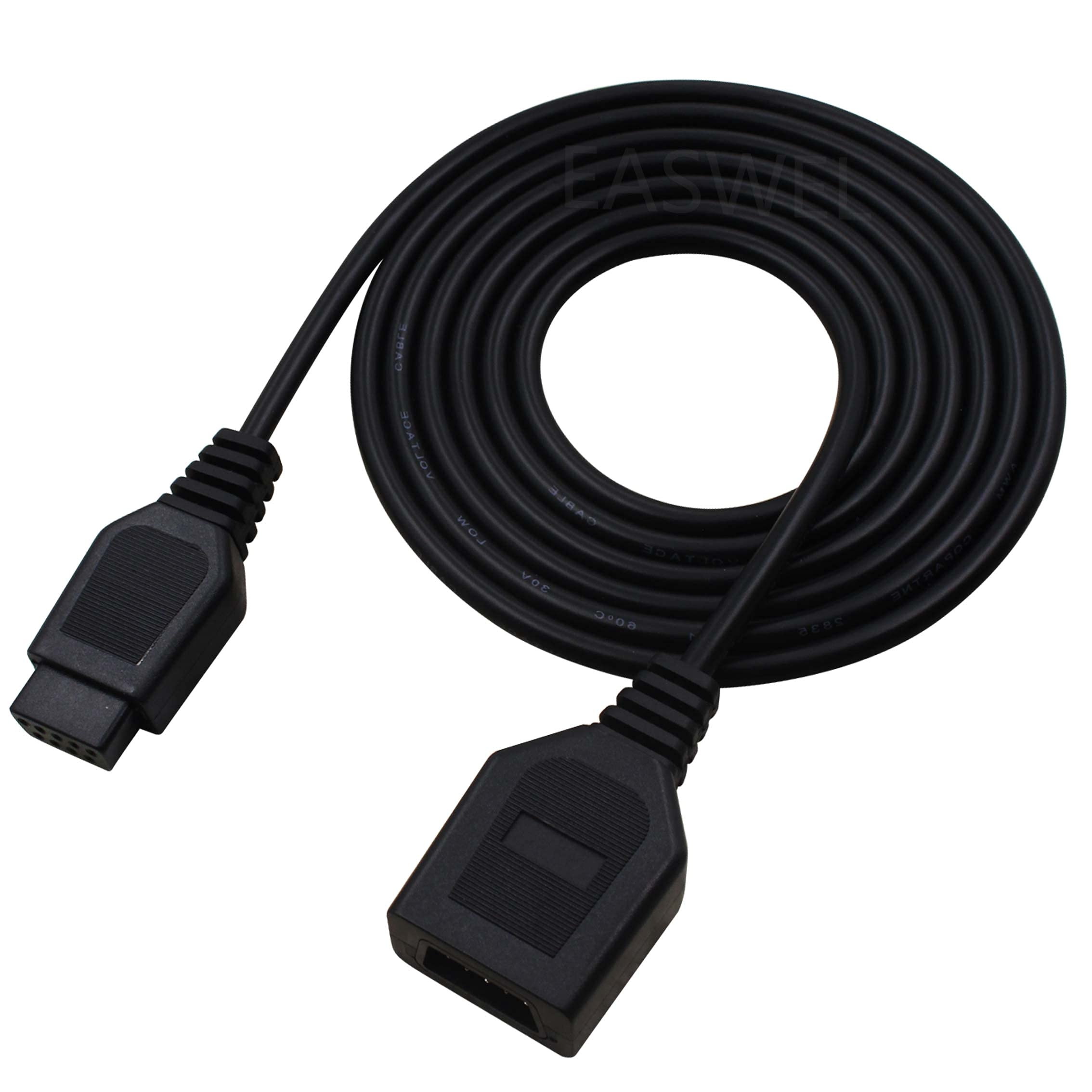 Retro-Bit 6 Feet Extension Cable for Sega Genesis System New
