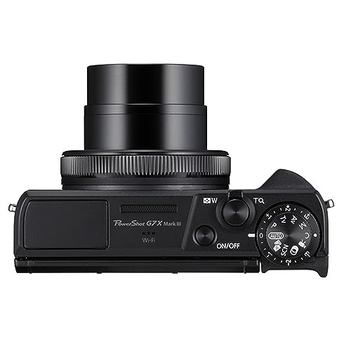 Canon PowerShot G7 X Mark III Digital Camera Video Kit + 64GB Memory, Led Video Light, Case, GripSter Pod, and More (Video Bundle) (Renewed)