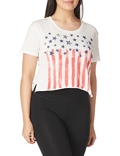 Billabong Womens Graphic Tee, Salt Crystal, Medium