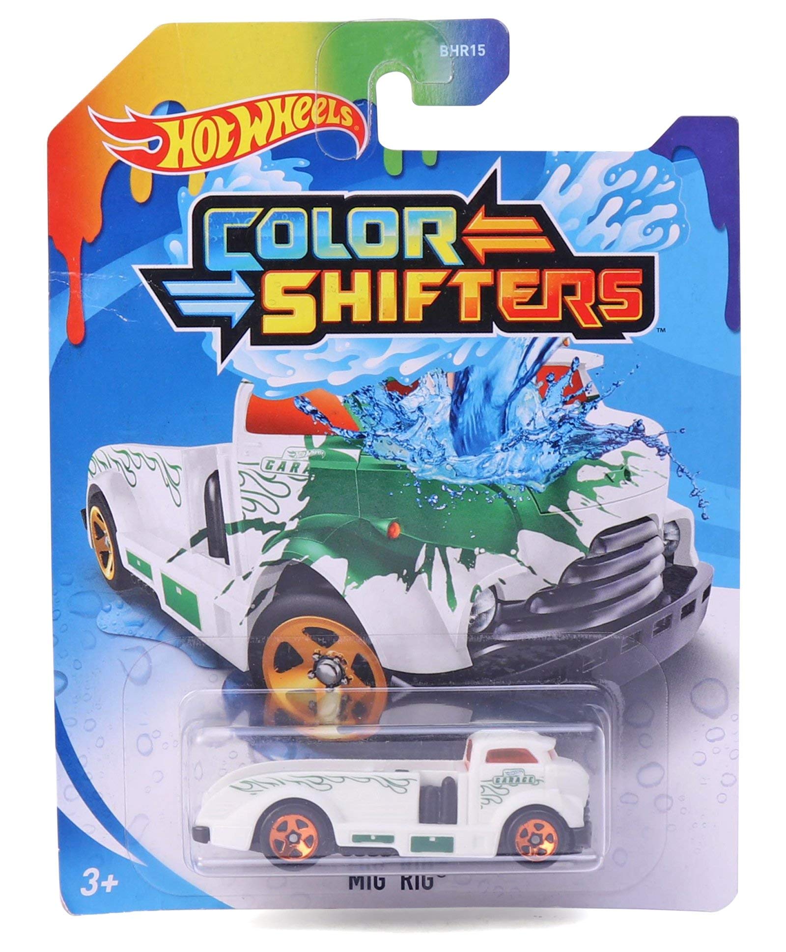 Hot Wheels 2020 Color Shifters MIGRIG Green/White