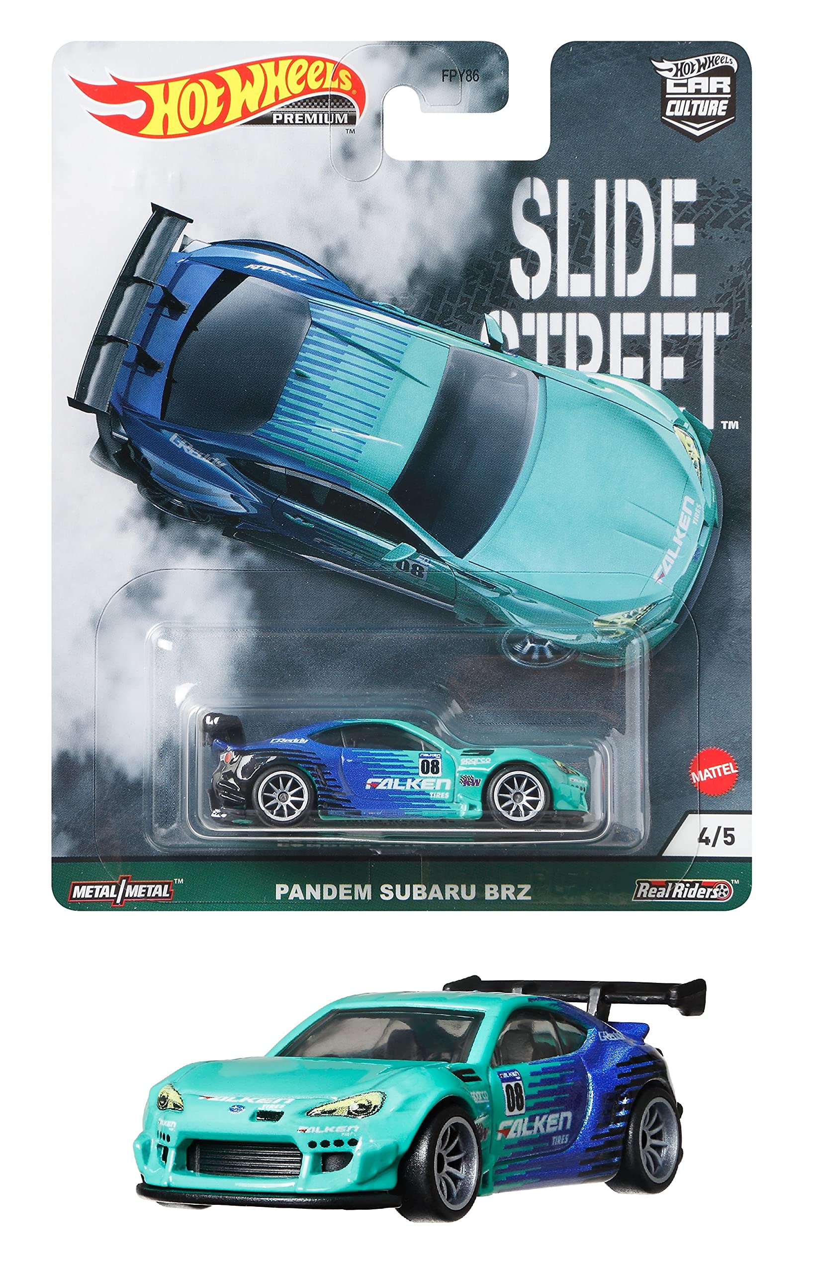 Hot Wheels Car Culture Circuit Legends Vehicles for 3 Kids Years Old & Up, Premium Collection of Car Culture 1:64 Scale Vehicles