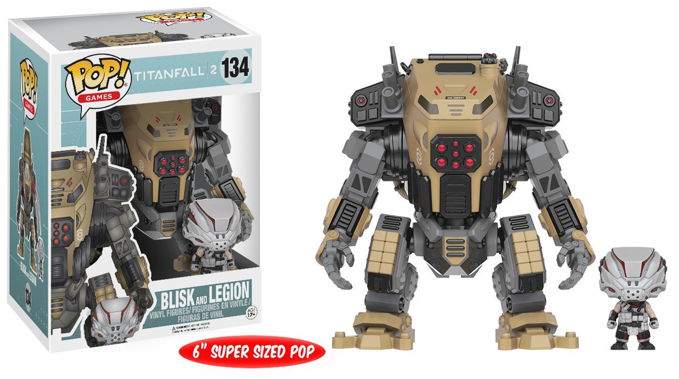 Funko Titan Fall 2 Blisk & Legion Pop Games Figure, 6"