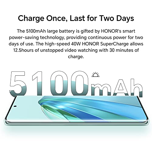 Honor Magic5 Lite Dual-SIM 128GB ROM + 6GB RAM (Only GSM | No CDMA) Factory Unlocked 5G Smartphone (Titanium Silver) - International Version