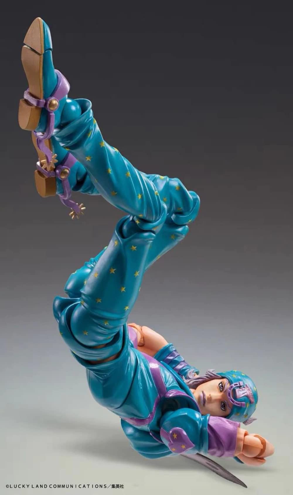 Medicos Super Action Statue JoJo's Bizarre Adventure Part VII - Steel Ball Run: Johnny Joestar Second (6.10 inches) Action Figure