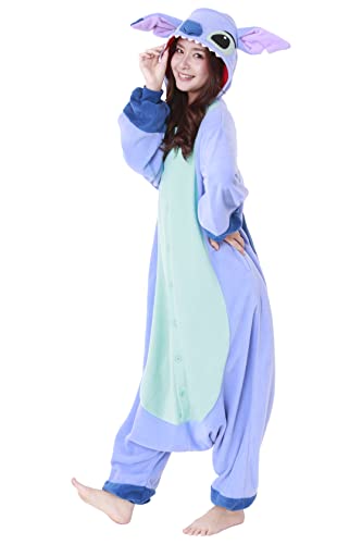 SAZAC Stitch Kigurumi - Onesie Jumpsuit Halloween Costume