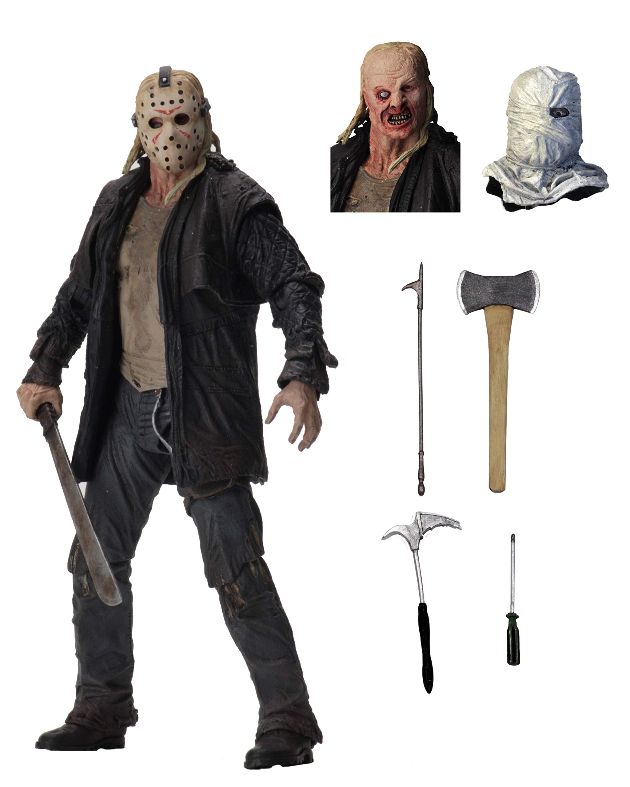 NECA - Friday The 13th - 7β Scale Action Figure - Ultimate Jason (2009 Remake)