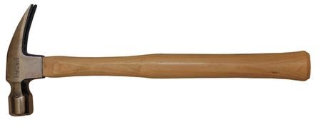 Rip-Claw Hammer,Hickory,Milled,24 Oz -6 pack