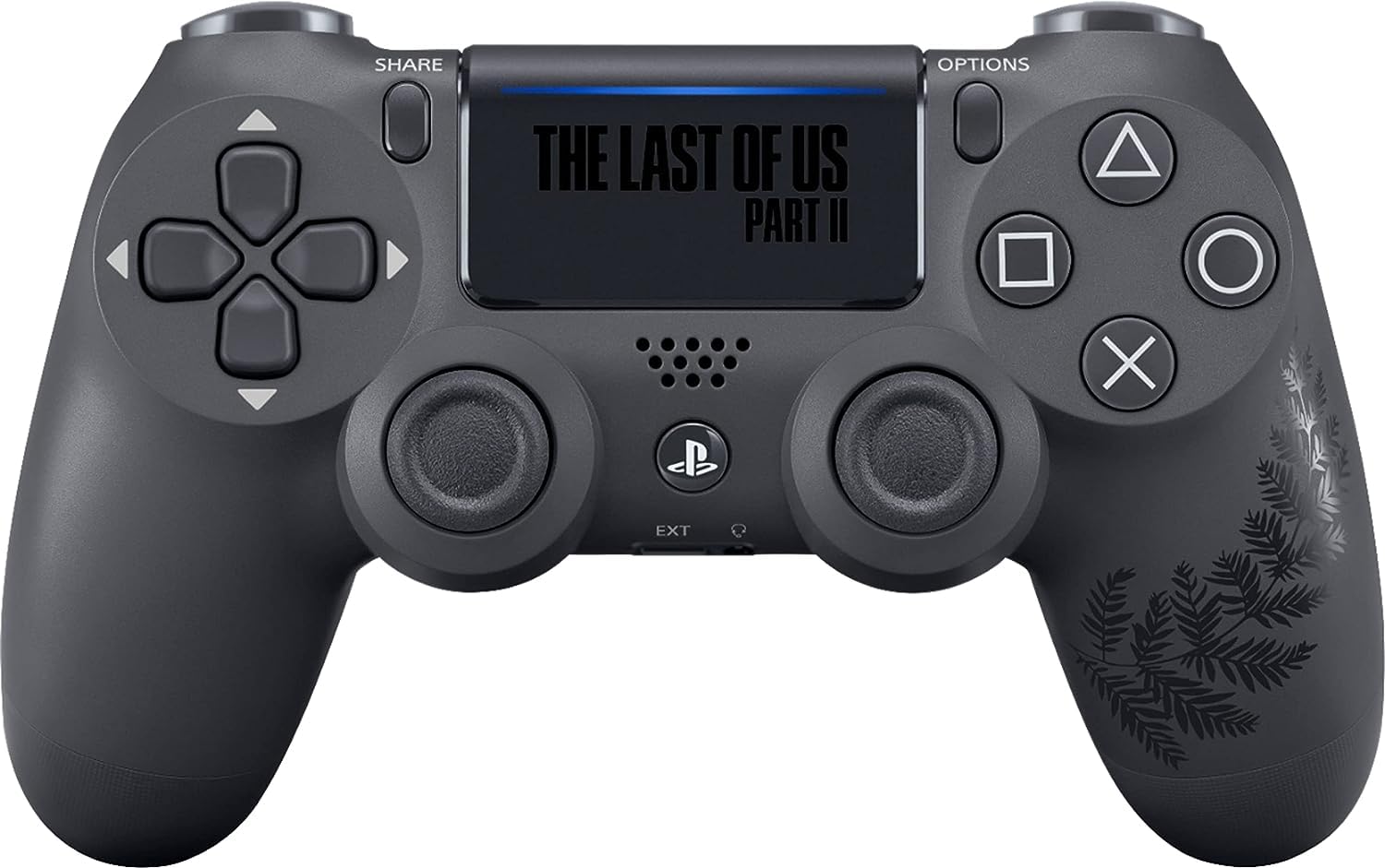 PlayStation The Last of US Part II DualShock4 Wireless Controller Limited Edition for PS4 4 Controller, Gray, MAIN-48409 (Renewed)