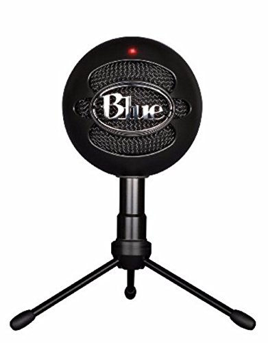 Blue Microphones Snowball iCE Microphone (Black) with Boom Scissor Arm and Pop Filter Bundle (3 Items) USB