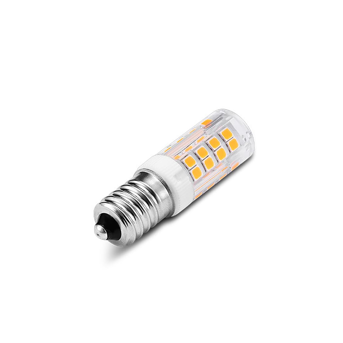 E14 LED Bulb E14 European Base Bulb E14 Cooker Hood Bulb E14 Chandelier Light Bulb 120V Replace Salt lamp,Home Lighting, Kitchens Lighting 4W(40W Halogen Equivalent)Warm White 3000K Dimmable (5-Pack)