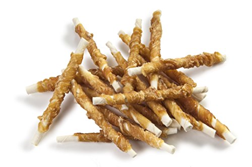 Pet 'n Shape Chik 'n Hide Twists β Chicken Wrapped Rawhide Natural Dog Treats, Small, 16 oz
