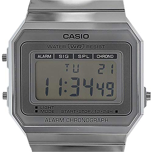 G-Shock Casio Vintage A700WM-7AVT Silver One Size