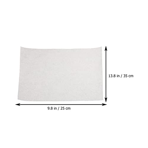 DOITOOL Bird Cage Liner Papers: 100Pcs Non-Woven Precut Absorbent Bird Cage Paper Liners Pad Pet Cages Cushion Birdcages Tray Mat Accessories for Bird Parrot Supplies