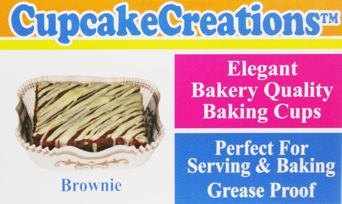 Cupcake Creations 32 Count Brownie & Appetizer Liner