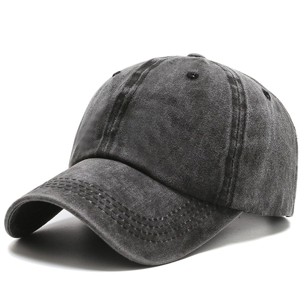 Baseball Sun Hats Summer Vintage Washed Distressed Baseball Cap Dad Golf Hat for Men Women Pink