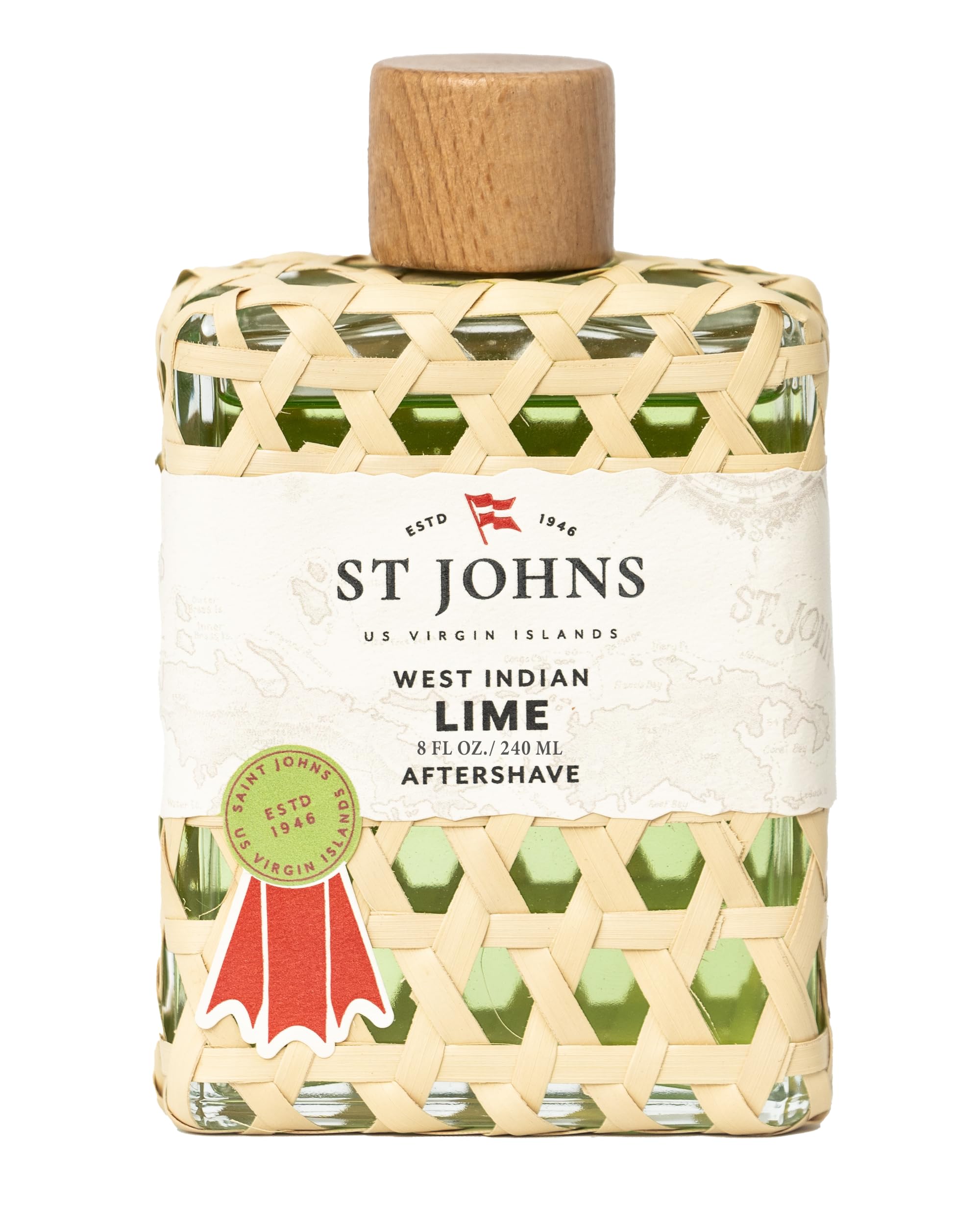 St Johns West Indian Lime Aftershave Lotion 8 Oz Splash. Fresh Lime Scent for Men. Cool and Refreshing Aftershave Lotion. One of our Best Aftershaves for 70 years.
