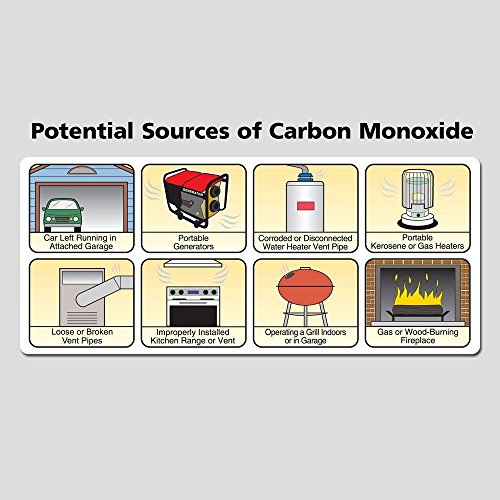Kidde Intelligent Smoke & Carbon Monoxide Detector, Battery Powered, Combination Smoke & CO Alarm with Voice Alert