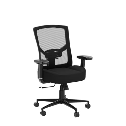 Blue Whale Ergonomic Office Chair 450lbs, High Back Computer Desk Chair for Heavy People with 4D Adjustable Waist Support and Heavy Duty Metal Base Mesh Chair…