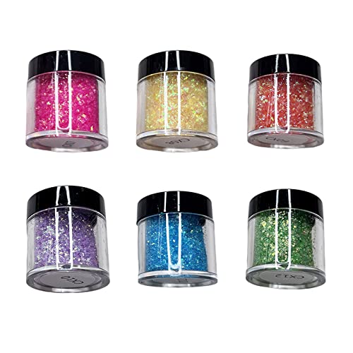 Resin Glitter Powder Sequins Flakes Holographic Fine Glitter Nail Glitter Sequins for Resin Crafts