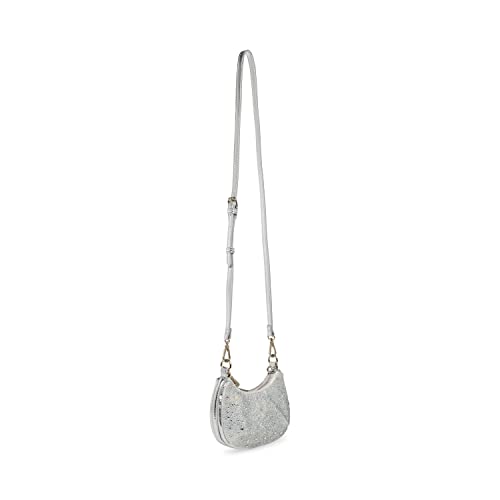 Betsey Johnson Wrist Micro Pouch, Silver
