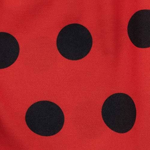 Miraculous Ladybug Girls' Lady Bug Pajamas Size 6 Red