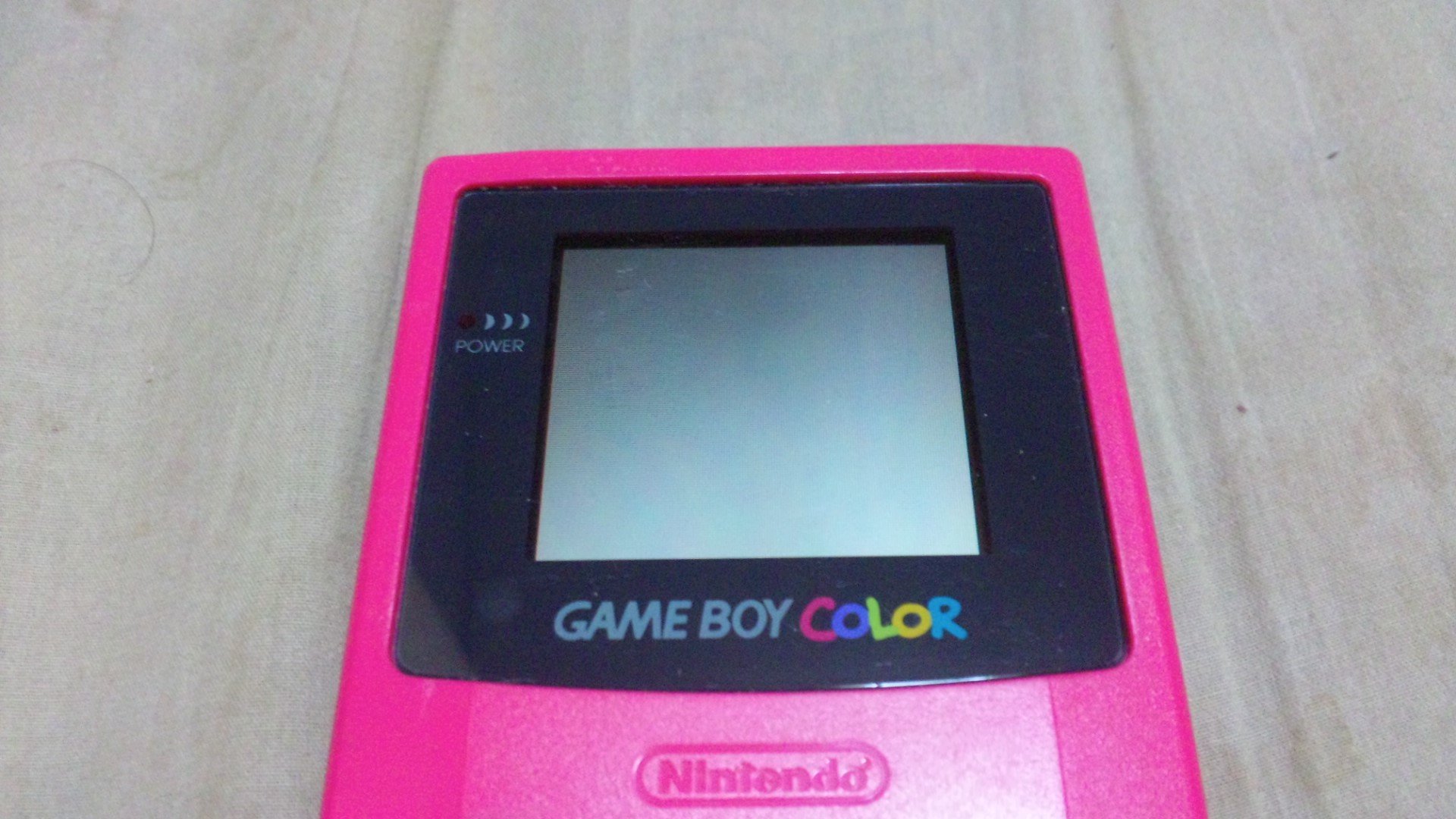 Game Boy Color Console in Red - JAPANESE IMPORT