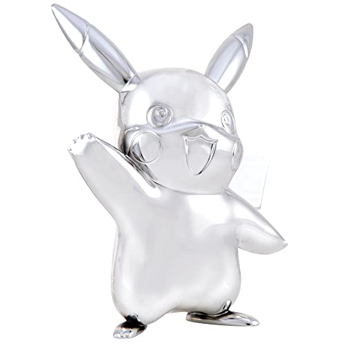 Pokémon 25th Celebration 3-inch Silver Pikachu #2 - Pokémon Figure - Pokémon Fan Must Have Toy - Officially Licensed 25th Anniversary Pokémon Product from Jazwares