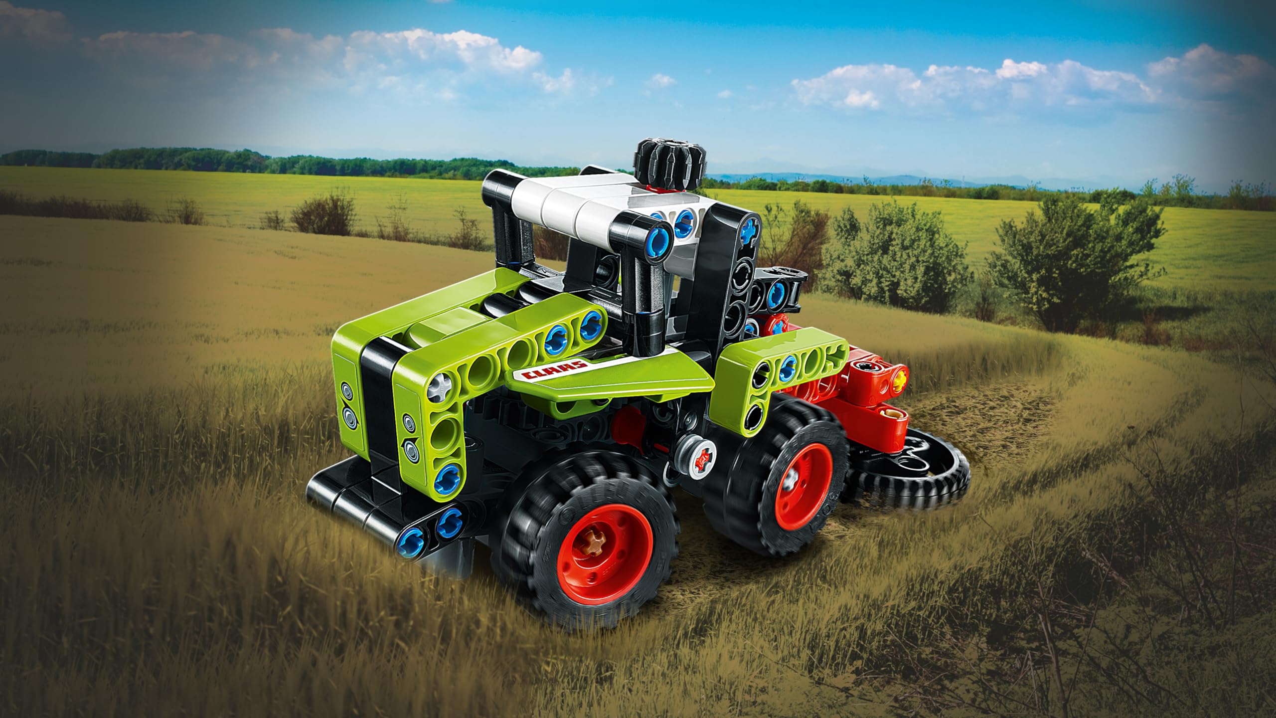 LEGO Technic Mini CLAAS XERION 42102 Toy Tractor Building Kit (130 Pieces)