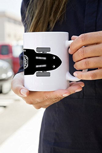 KillerBeeMoto: 11 Oz Coffee Mug With Vintage Italian Open Wheeled Race Car