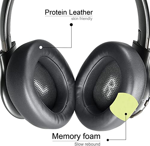 Everest 750 750NC Ear Pads Replacement Cover EarPads Compatible with JBL Everest Elite 750 750NC Over-Ear Wireless Bluetooth Headset,Softer Leather,High-Density Noise Cancelling Foam, Added Thickness