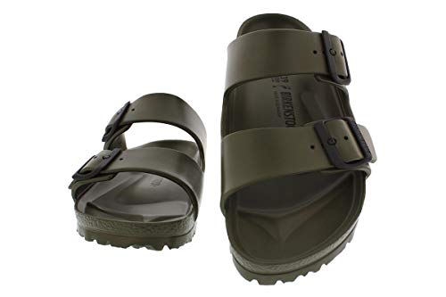 Birkenstock Unisex Arizona Essentials EVA Sandal, Khaki, 41 N EU
