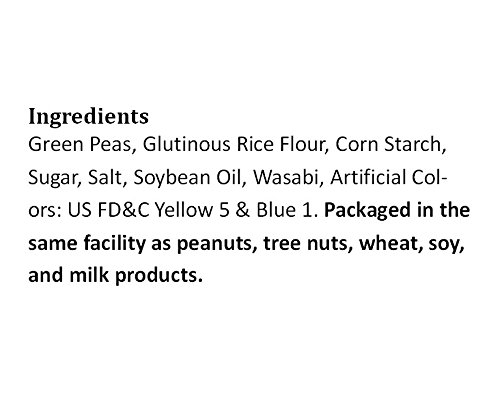 Hot Wasabi Green Peas 2 Lbs - Medley hills farm