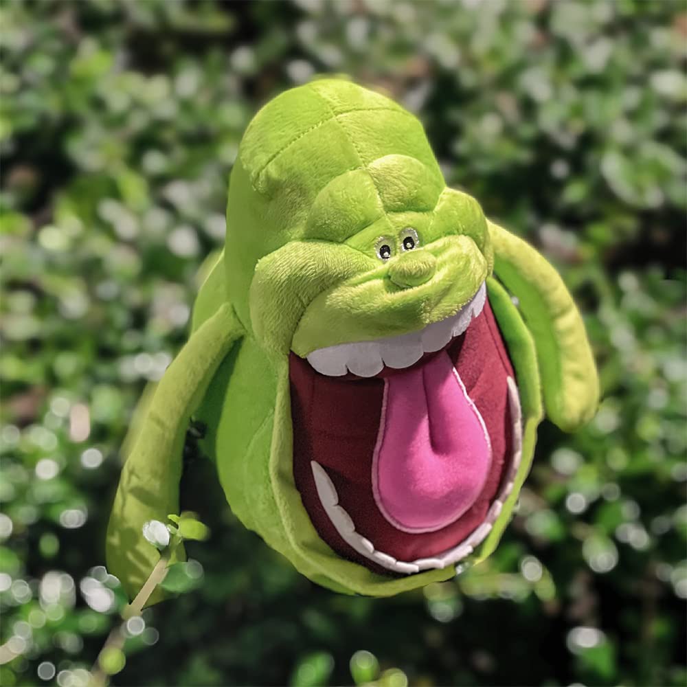 Caripheny Ghost Plush 10Inch Cute Slimer Busters Stuffed Doll Toys for Fans