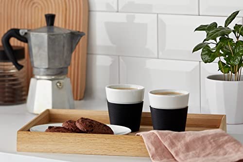 Bistro Mug, Black, 1 Count (Pack of 1)