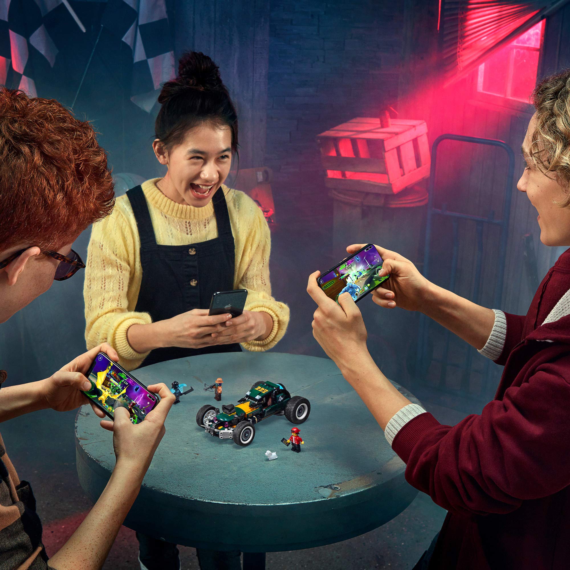 LEGO Hidden Side Supernatural Race Car 70434, Popular Augmented Reality (AR) Ghost Toy, App-Driven Ghost-Hunting Kit, Includes Jack, Vaughn and Shadow-Walker Minifigures (244 Pieces)