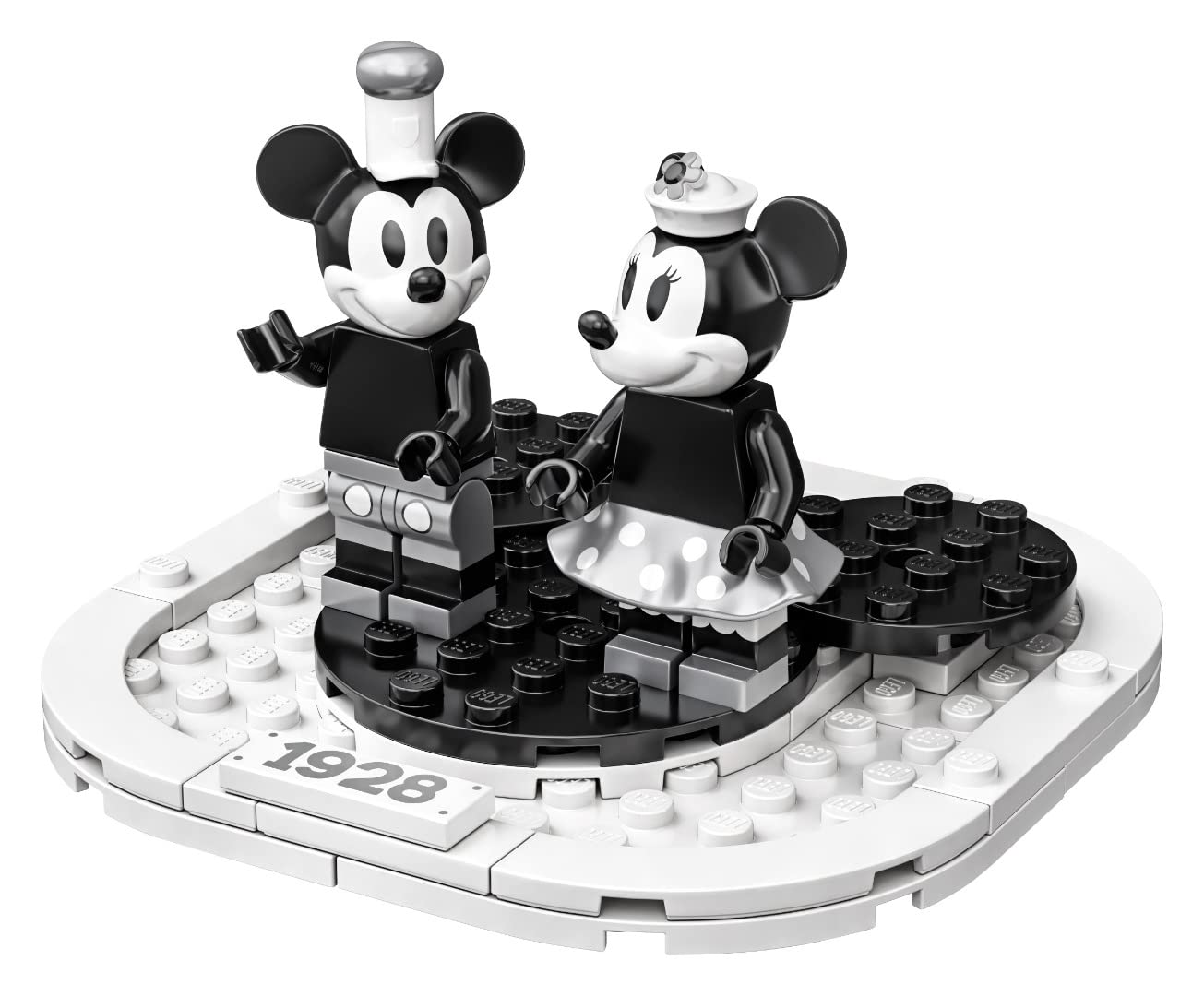 LEGO Ideas 21317 Disney Steamboat Willie Building Kit (751 Pieces)