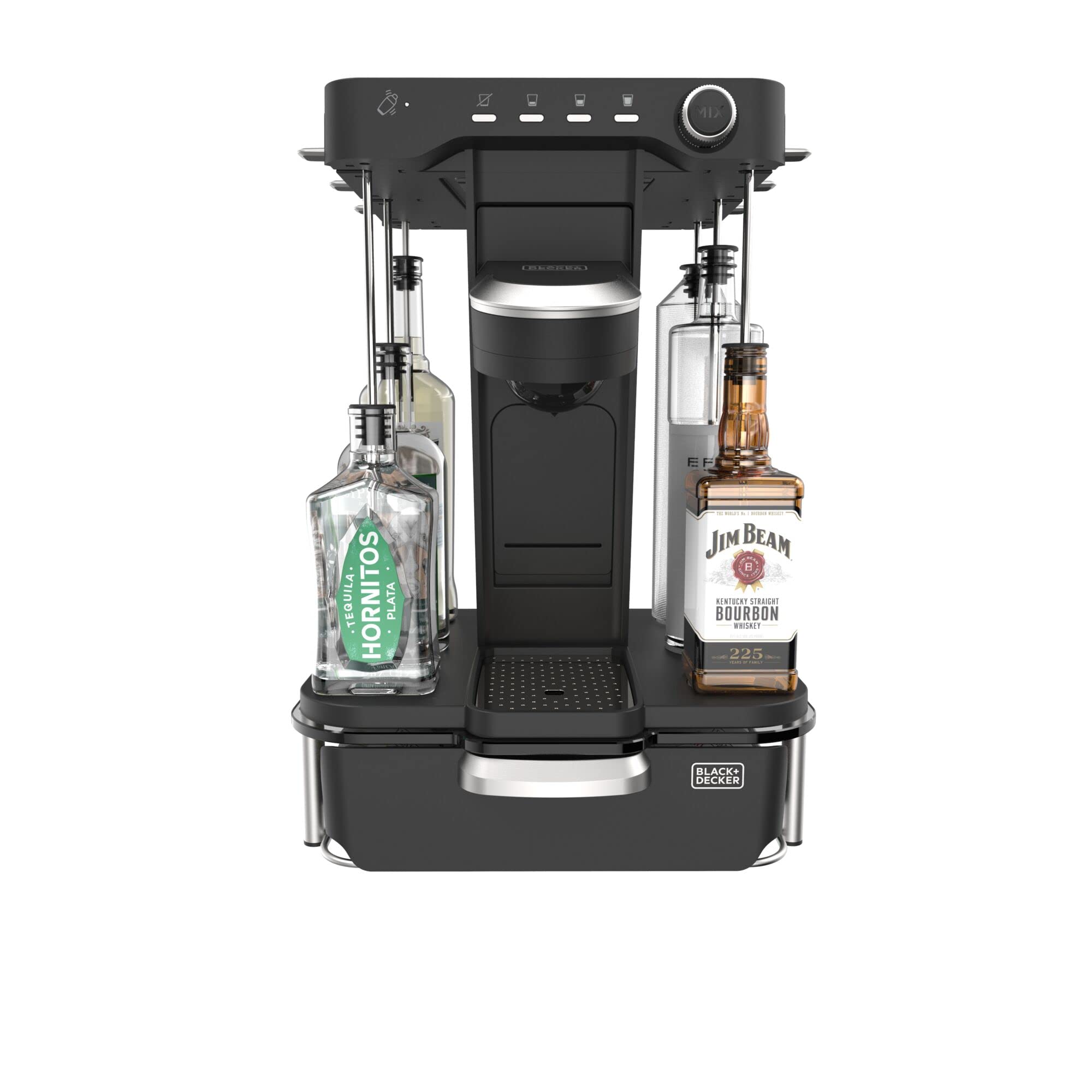 BLACK+DECKER bev by BLACK+DECKER Cocktail Maker Storage Drawer for Bartesian Capsules, Holds up to 36 Bartesian Pods, Sturdy and Stackable Pod Holder (BECS132)