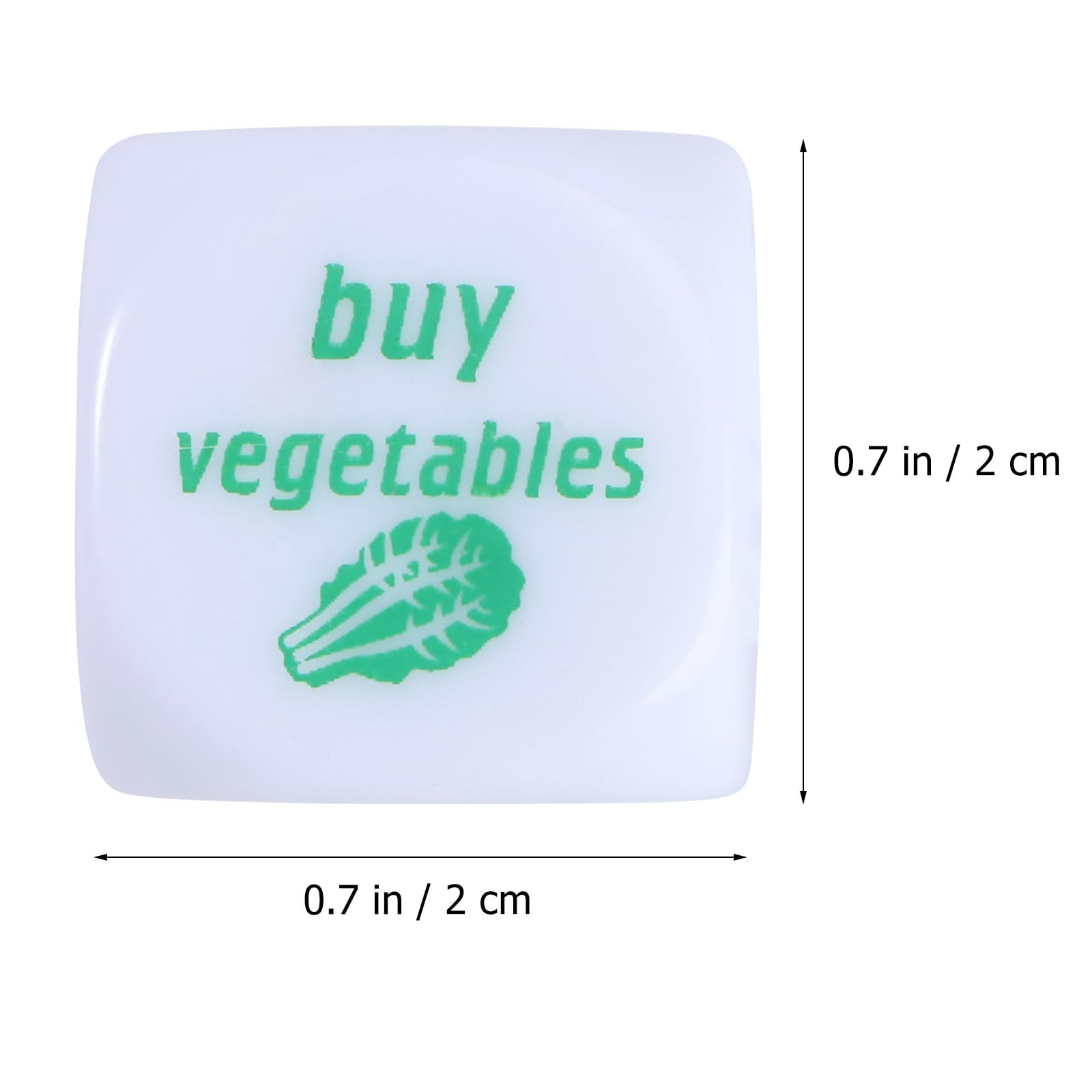 NUOBESTY 1 Set of Novelty Dice Game Dice Housework Dice Dice for Couple