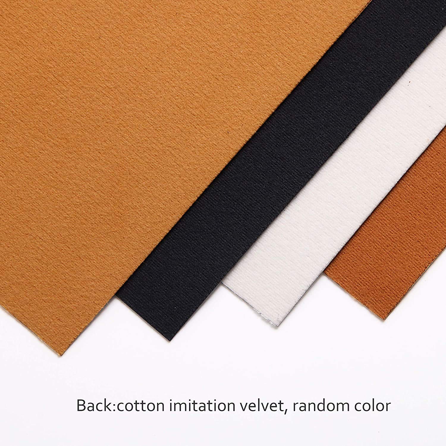 DAFUN Soft PU Leather Upholstery Fabric 1.0mm Thickness 54" Wide for Upholstery, Fashion Accessories, and DIY Projects(Navy,Pre-Cut 36"x54")