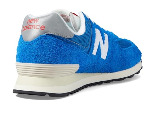New Balance Men's 574-V2 Lace-up Sneaker, Royal Blue/White, 10