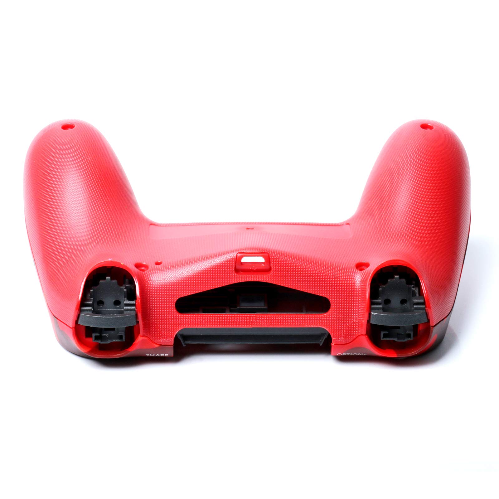HUAYUWA Plastic Game Controller Housing Cover with Buttons Replacement Set Fit for Playstation 4 Slim 4.0 JDM-040 (V1 Version), Camouflage Red