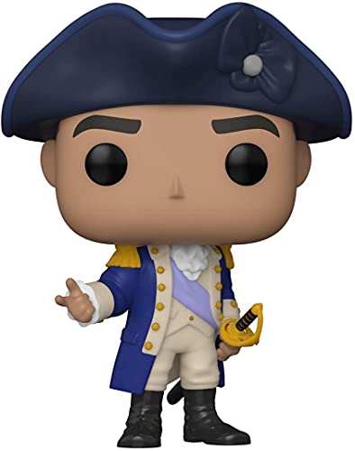 POP Broadway: Hamilton - George Washington Funko Pop! Vinyl Figure (Bundled with Compatible Pop Box Protector Case), Multicolor, 3.75 inches