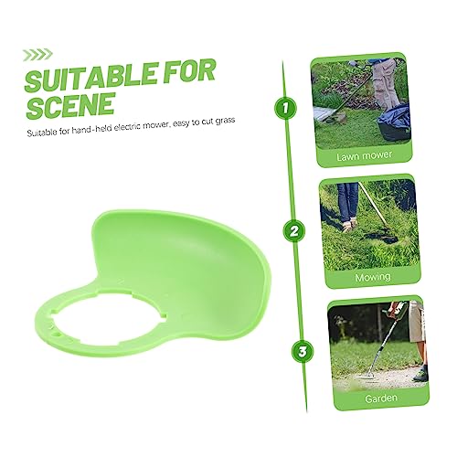 GANAZONO Handheld Electric Lawn Mower Grass Guard Outdoor Stuff Electric Tools Electric Whackers Premium Lawnmower Accessories Home Trimmer Plastic Cap Garden Trimming Tools Household