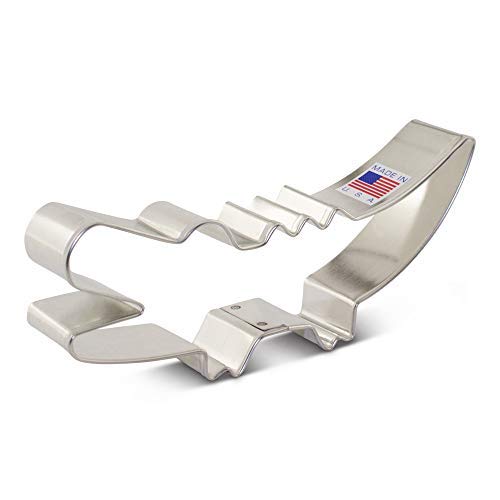 Cute Alligator Cookie Cutter, 5" Made in USA by Ann Clark
