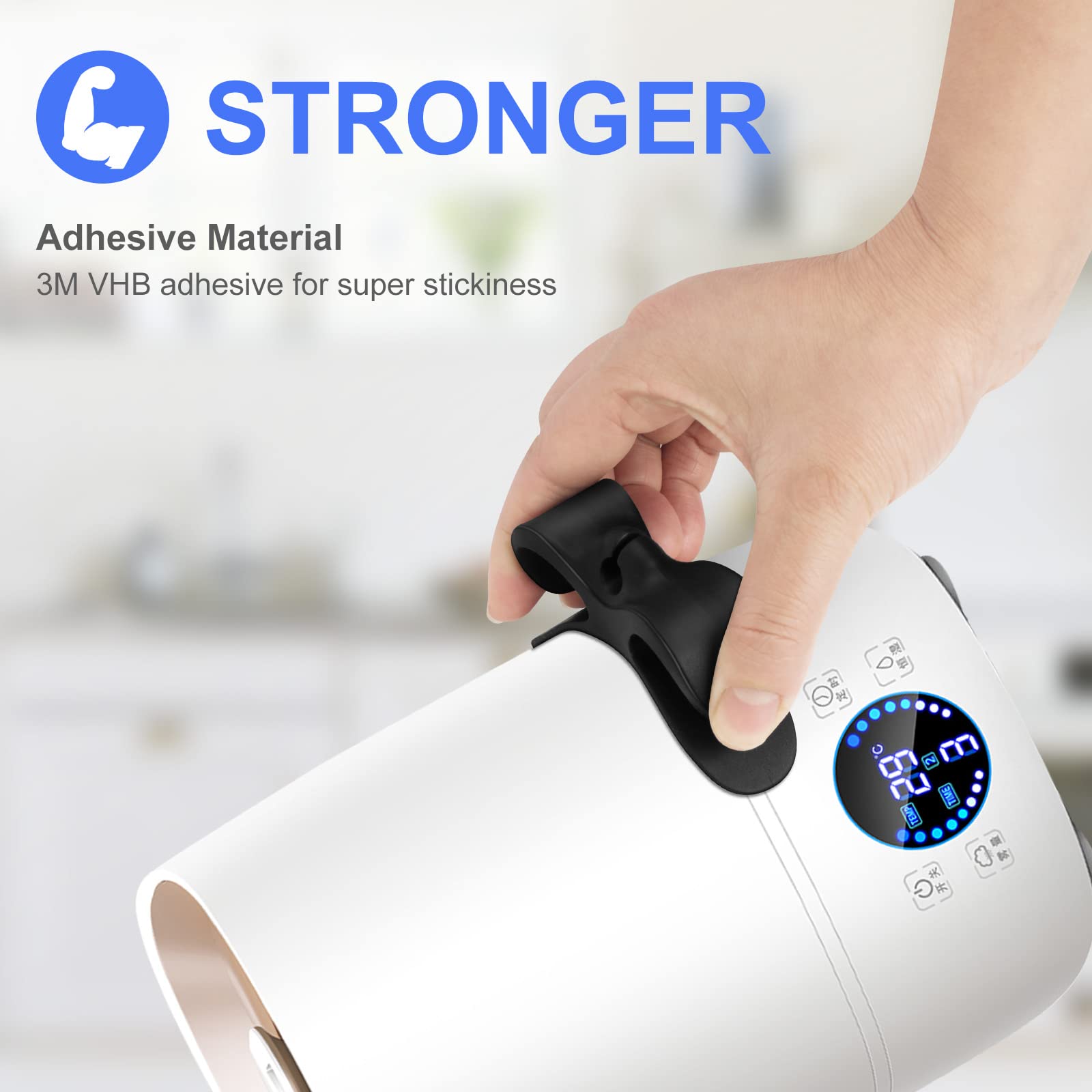 Cord Organizer for Appliances, 5 Pack Kitchen Cord Organizer, Strong Adhesion Appliances Organizer for Appliances, Cord, Coffee Maker, Toaster, Pressure Cooker