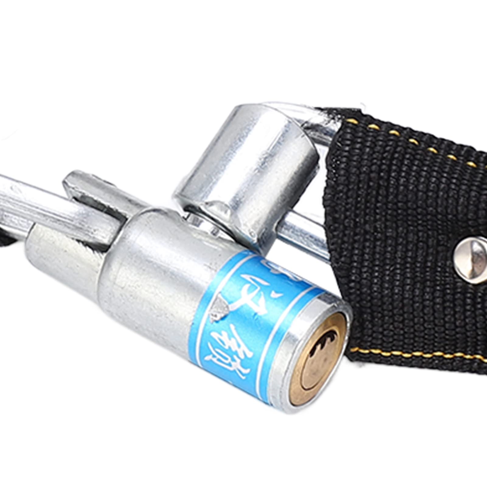 Beaswhca Steel Anti-Theft Security Mountain Bike Lock with 2 Keys for Mountain Bikes Motorcycles car Doors