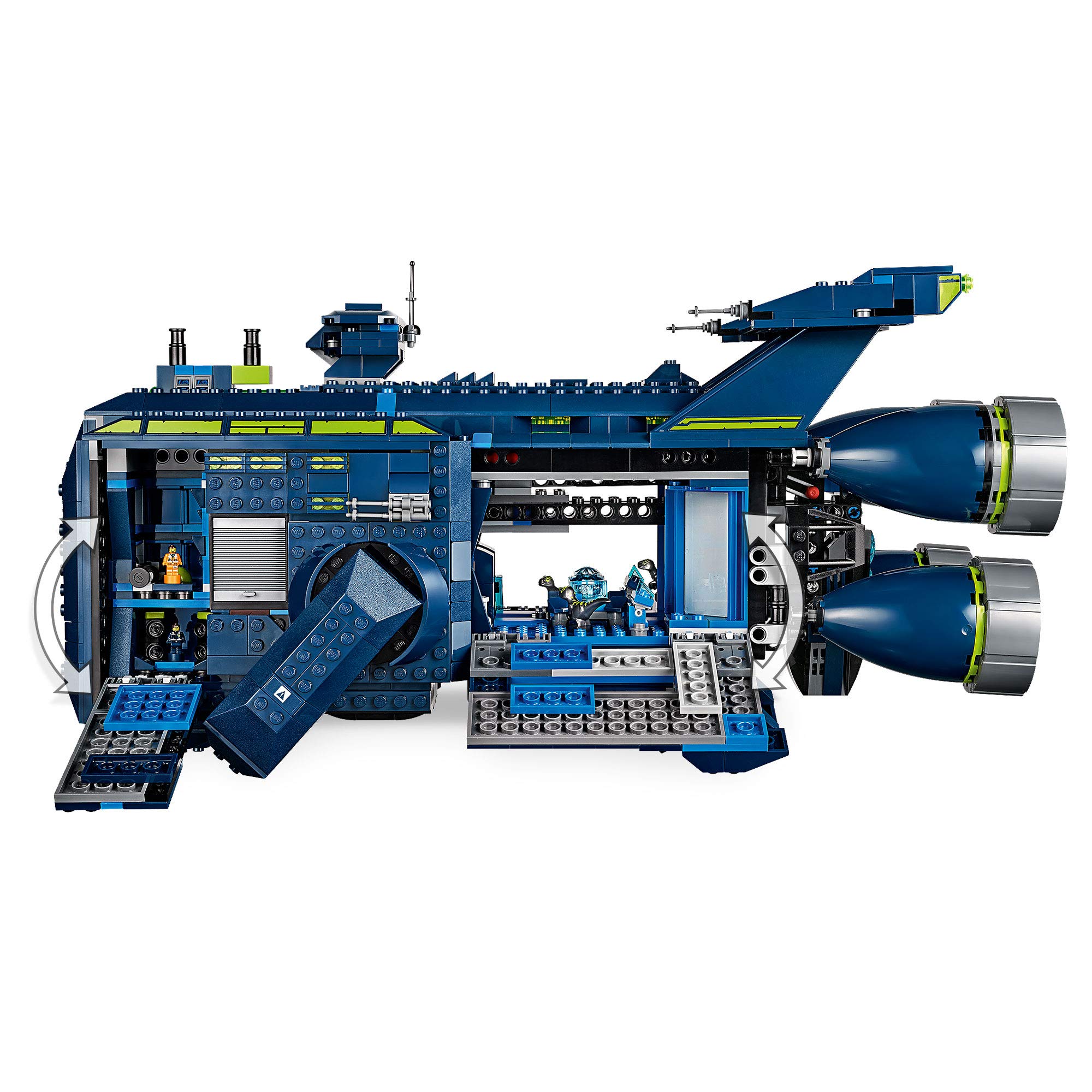 LEGO The Movie 2 The Rexcelsior; 70839 Building Kit (1820 Pieces)