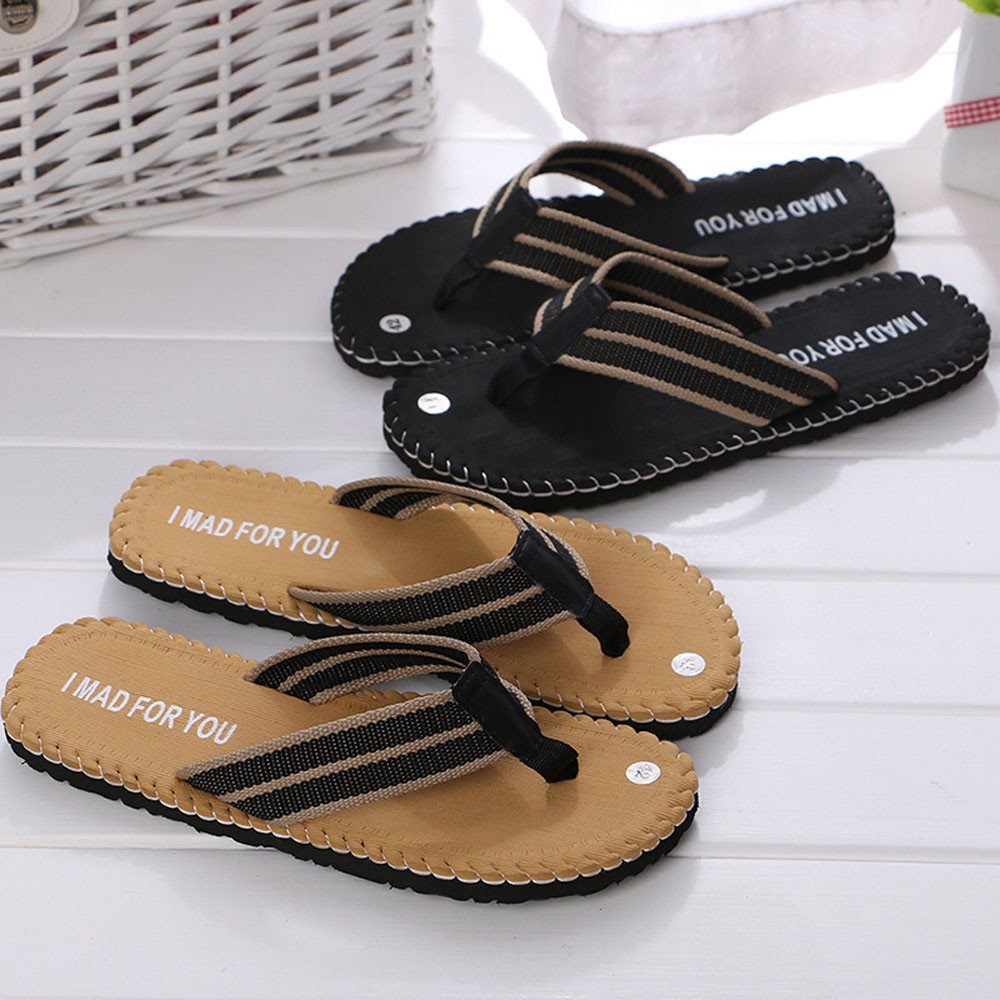 HunYUN Men Summer Shoes Sandals Male Slipper Indoor Or Outdoor Flip Flops Home Slipper use Everyday